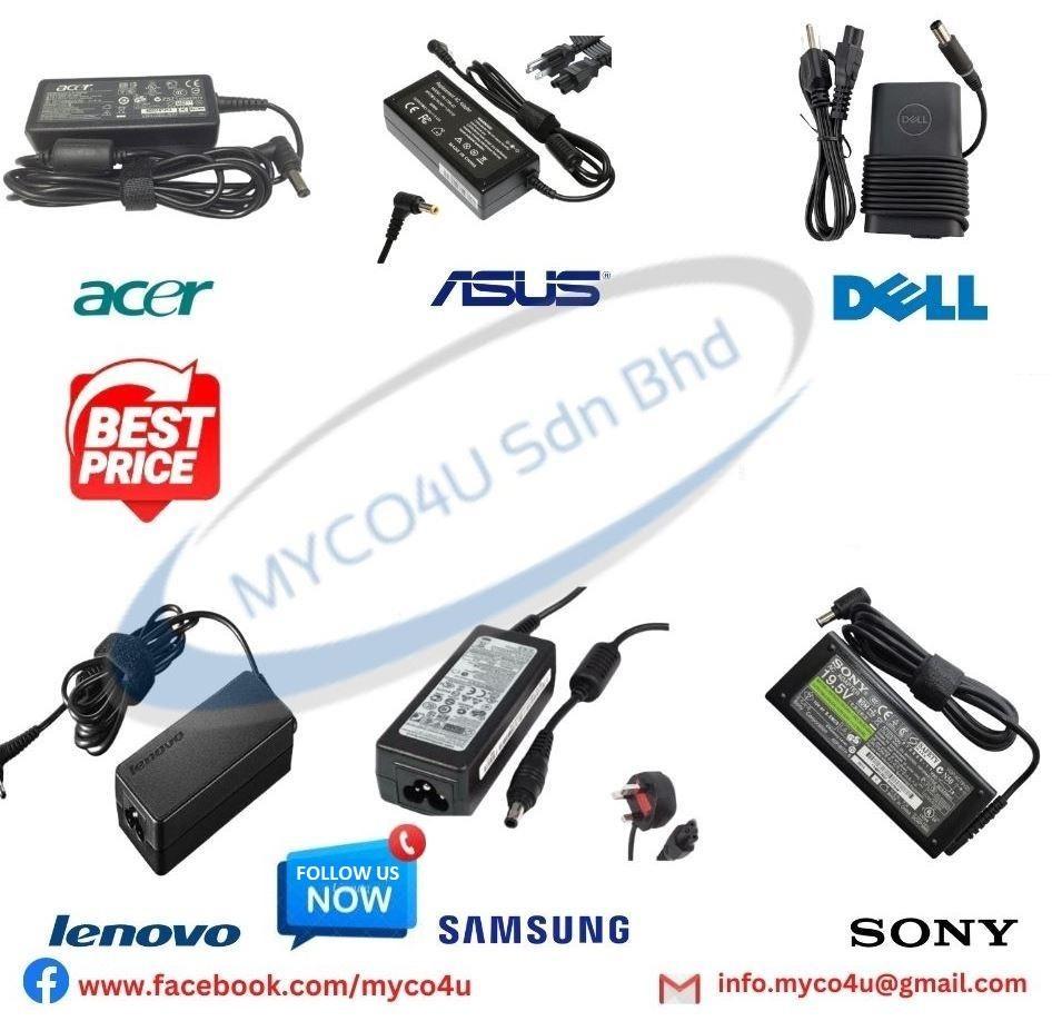 USED LAPTOP ADAPTER / CHARGER OF DELL/ HP/ ACER/ LENOVO ETC.(ORIGINAL ...