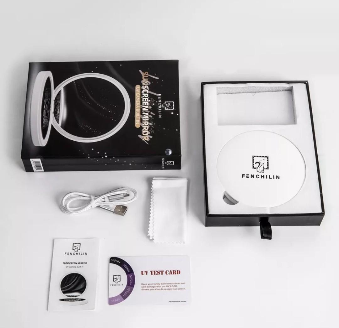 UV Mirror Camera Handheld Compact Portable Sunscreen Check, Mobile ...