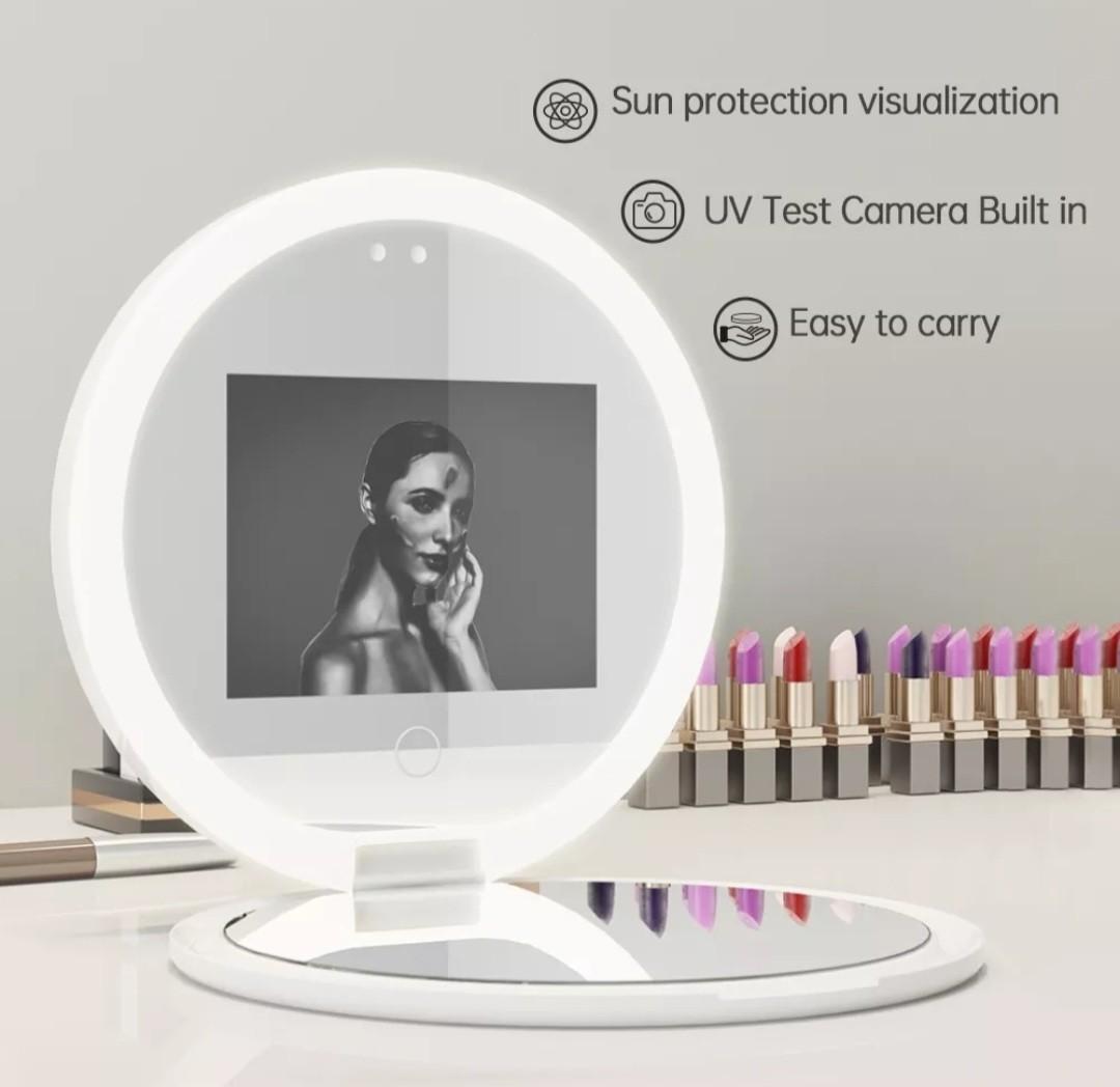 UV Mirror Camera Handheld Compact Portable Sunscreen Check, Mobile ...