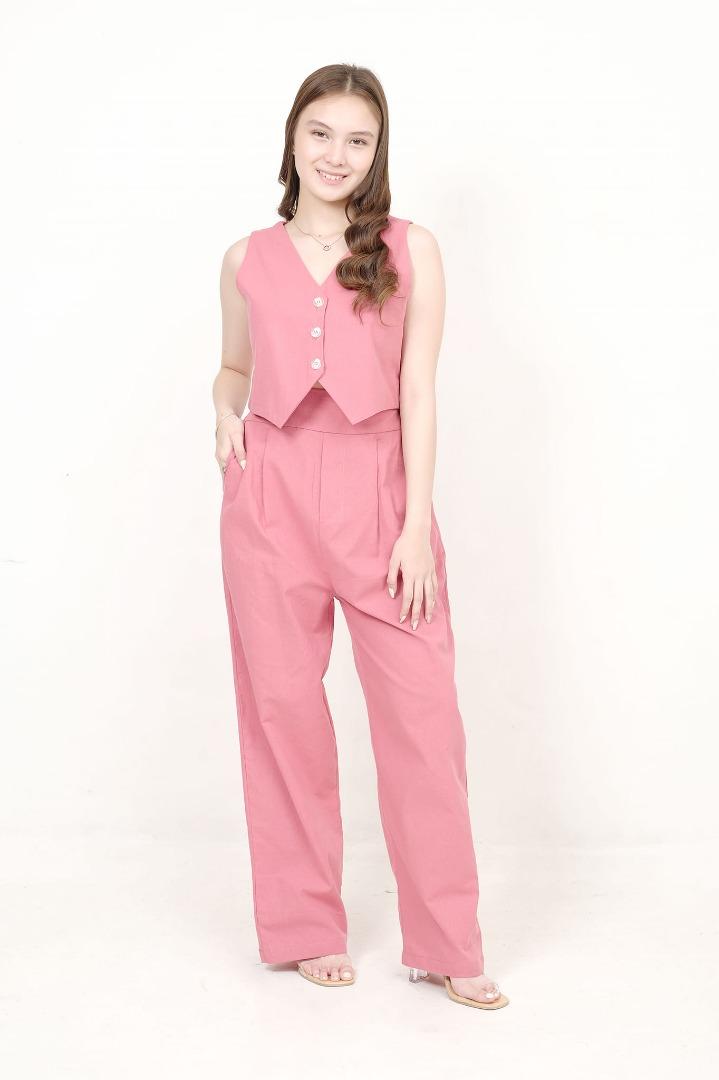 Vest Coordinates, Women's Fashion, Dresses & Sets, Sets or Coordinates ...