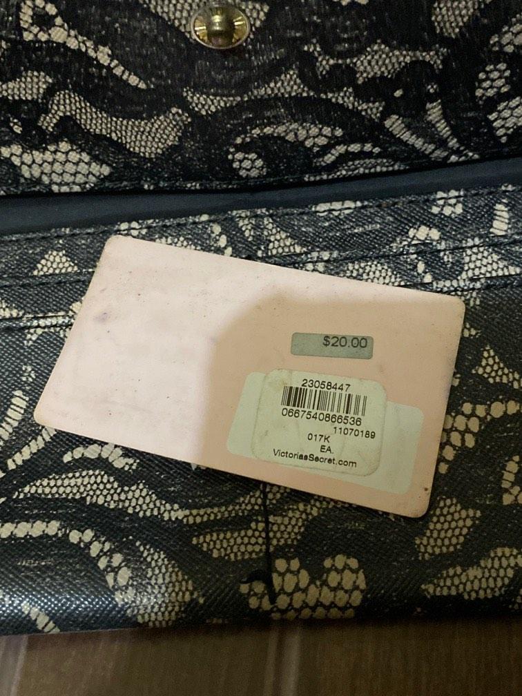 Victoria Secret Lace Design long wallet, Women's Fashion, Bags ...