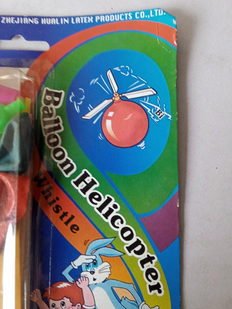 Vintage Balloon Helicopter Whistle Toy., Hobbies & Toys, Toys & Games ...