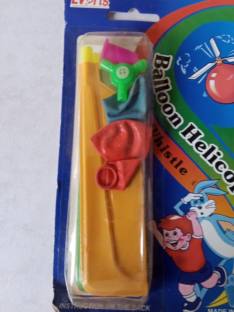 Vintage Balloon Helicopter Whistle Toy., Hobbies & Toys, Toys & Games ...