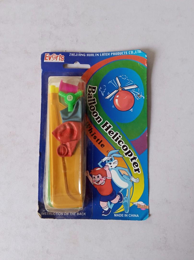 Vintage Balloon Helicopter Whistle Toy., Hobbies & Toys, Toys & Games ...