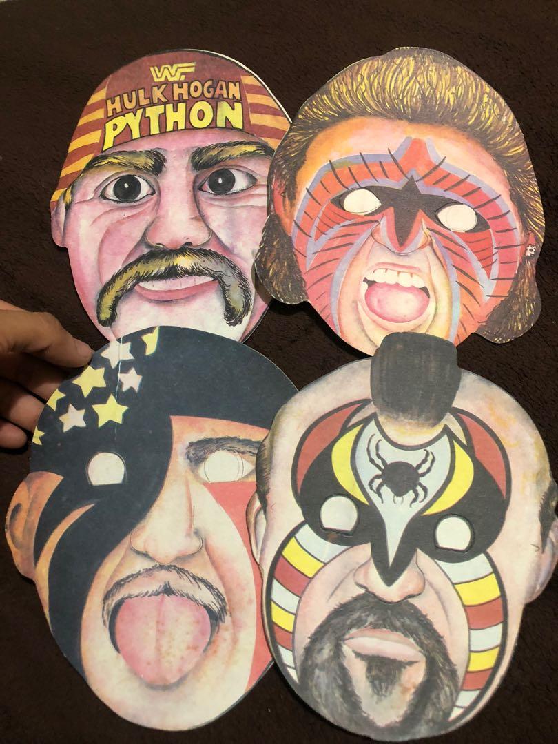 Vintage local made paper masks from the 90s, Hobbies & Toys ...