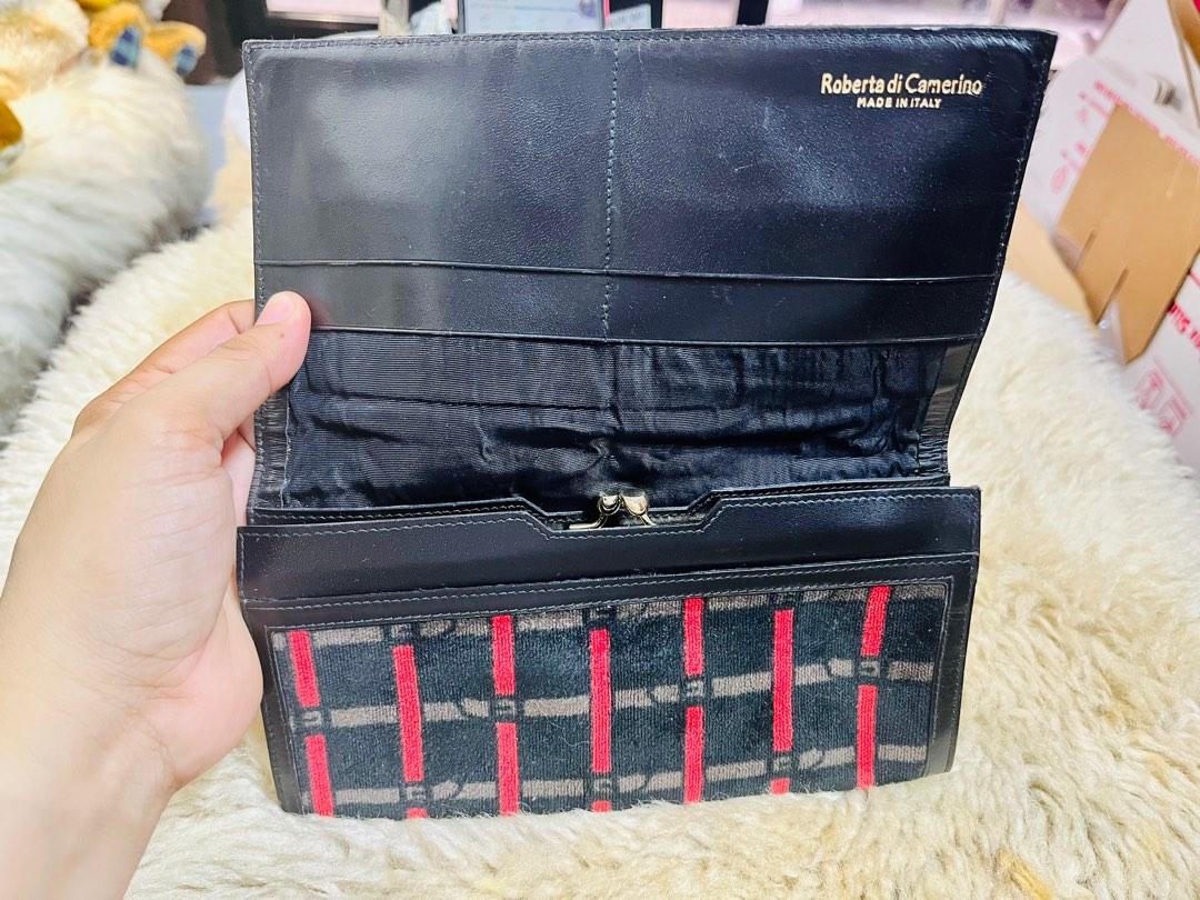 Vintage Roberta di Camerino long wallet with kisslock, Luxury, Bags ...