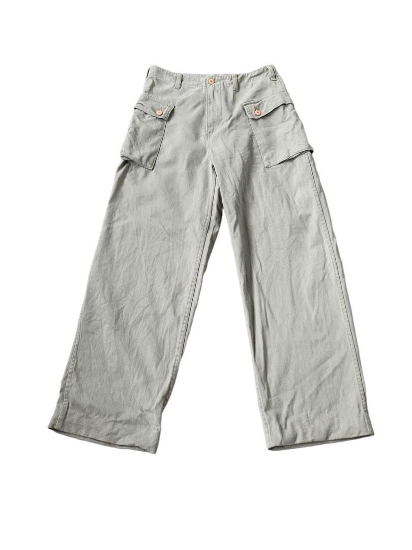 Vintage Us Military Monkey Navy Cargo Pants - Light grey, Men's Fashion, Bottoms, Trousers on ...