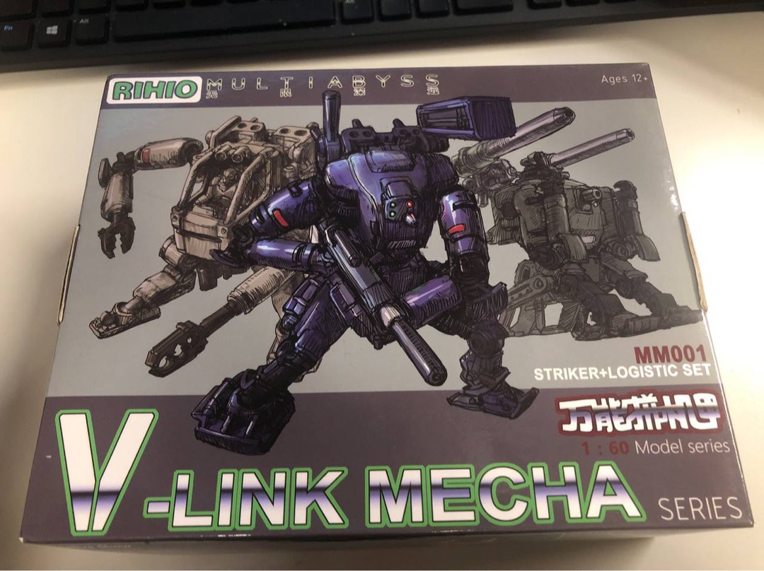 V-link mecha 1:60 model series, 興趣及遊戲, 玩具 & 遊戲類 - Carousell