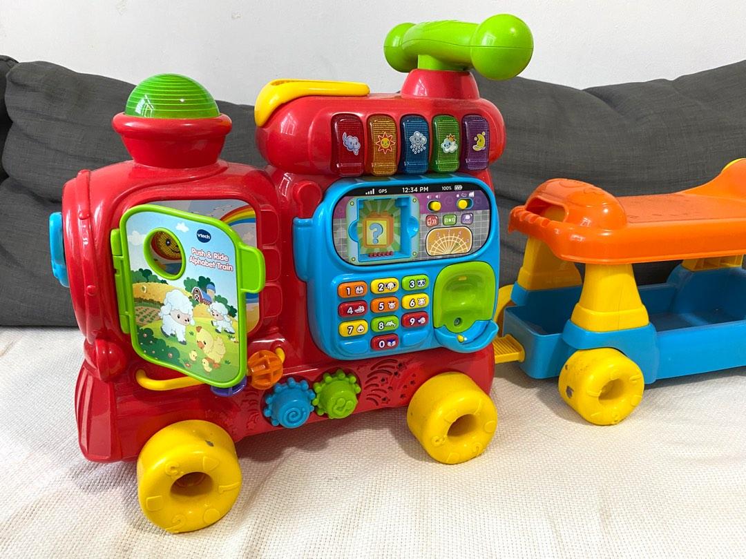 VTech Push & Ride Alphabet Train, Babies & Kids, Infant Playtime on ...