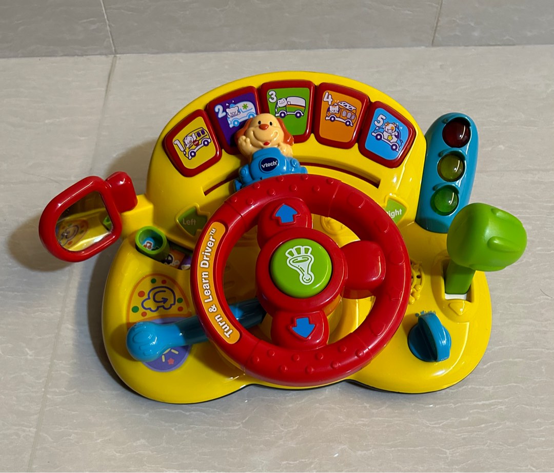 Vtech turn and learn driver, Babies & Kids, Infant Playtime on Carousell