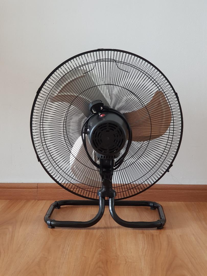 V-Tex 20" Industrial Table/Floor Fan, Furniture & Home Living, Lighting ...