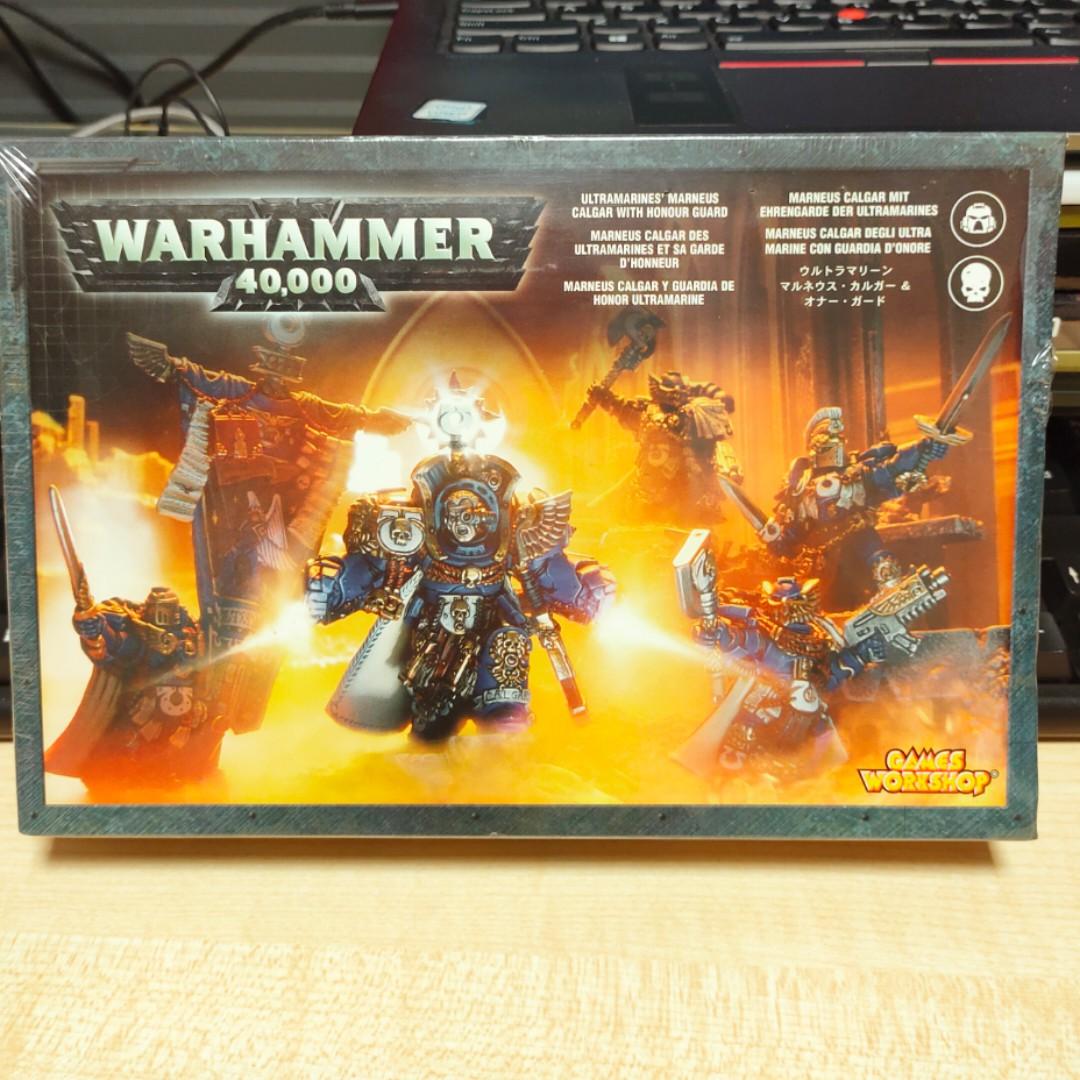 Warhammer 40K Marneus Calgar with Honour Guard Metal NEW, Hobbies ...
