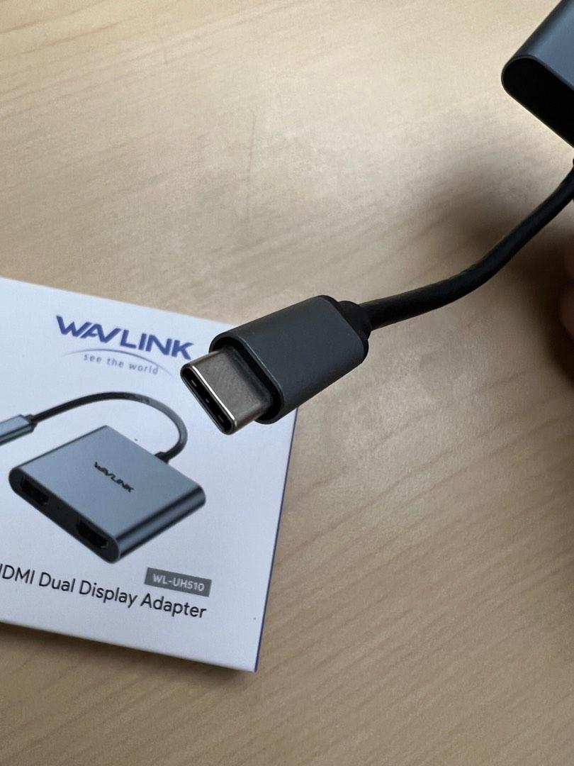 Wavlink USB C to HDMI Dual Display Adapter, Computers & Tech, Parts & Accessories, Cables ...