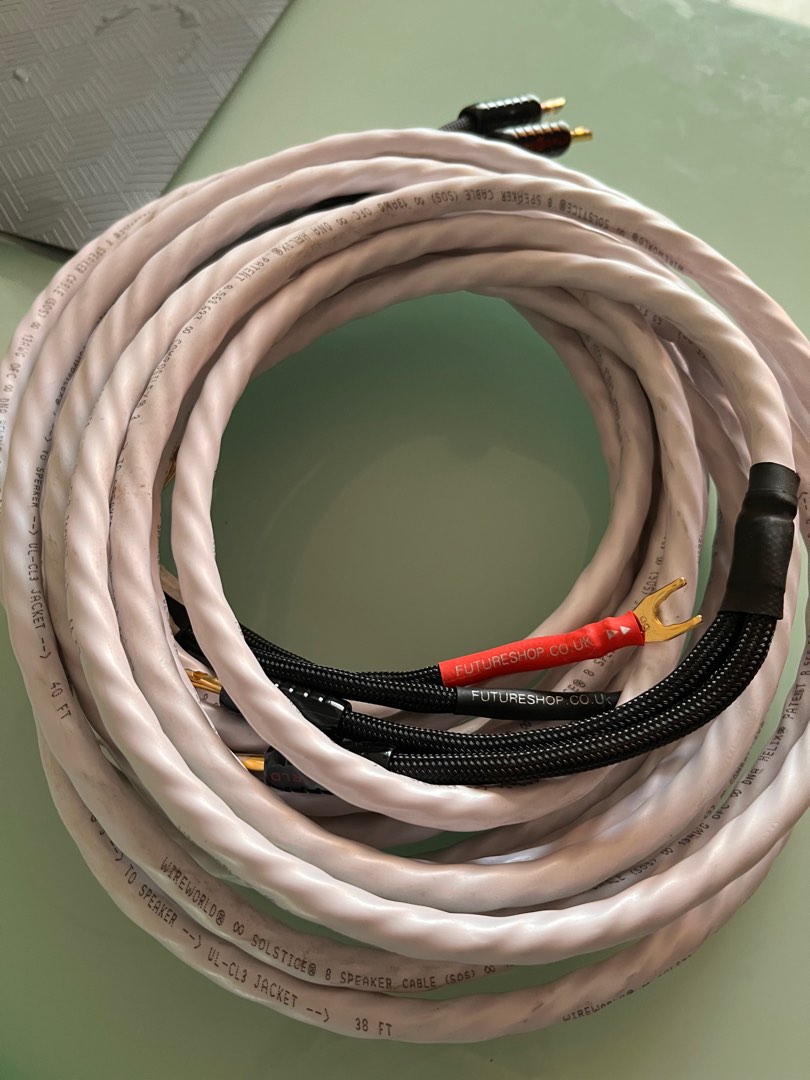 Wireworld Solstice 8 Speaker Cable, Audio, Other Audio Equipment on ...