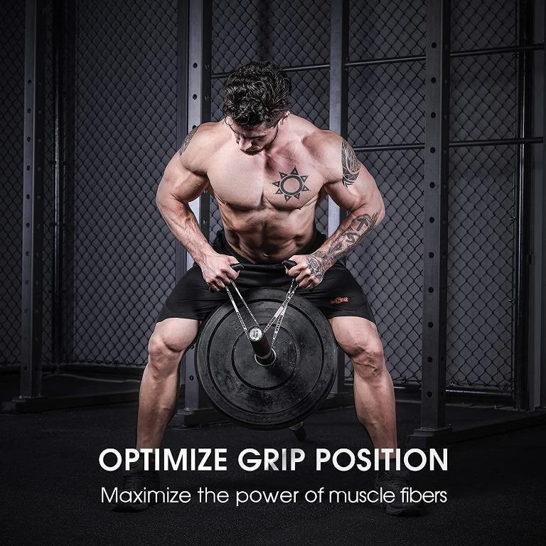 X4343 (Set of 2) Heavy Duty Exercise Resistance Bands Handles Grips ...