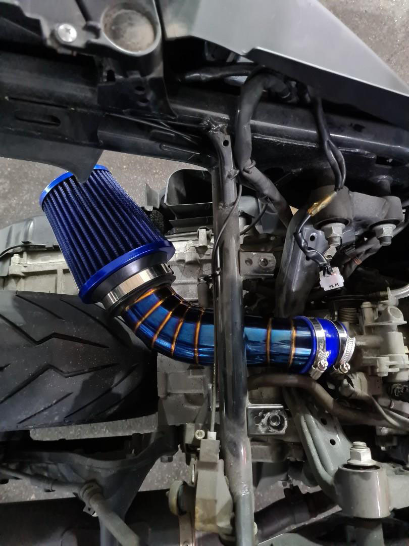 Xmax open pod filter, Motorcycles, Motorcycle Accessories on Carousell