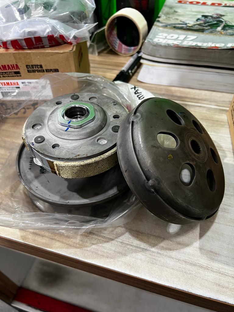 Yamaha Nmax 155 Clutch CVT Set Original, Motorcycles, Motorcycle ...