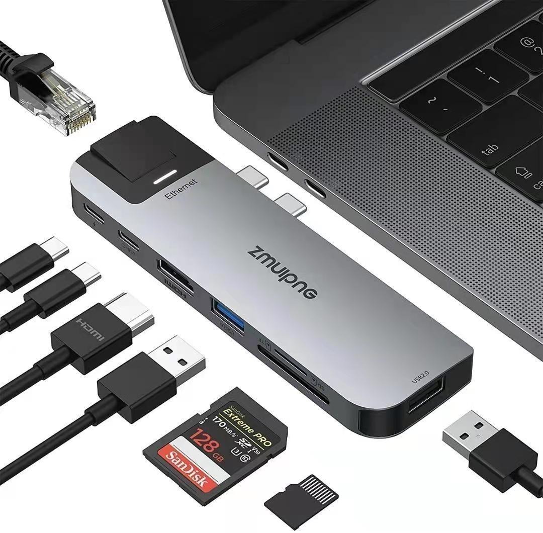Zmuipng Multi-function USB-C Hub 8 in 2, Mobile Phones & Gadgets ...