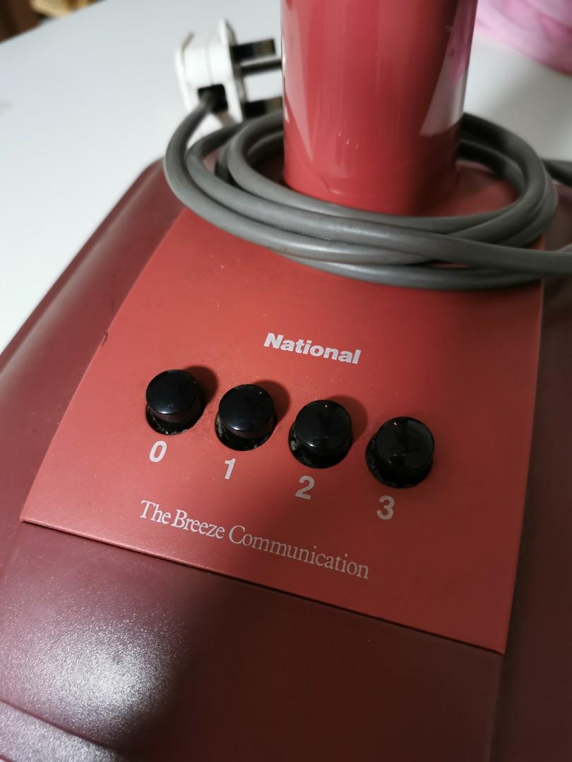 12 inch National table fan, Furniture & Home Living, Lighting & Fans ...