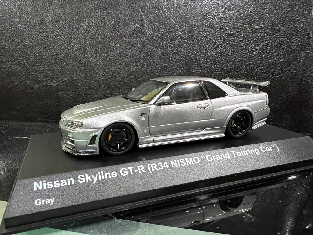 1/43 KYOSHO Nissan Skyline GT-R R34 (Grand Touring Car), Hobbies & Toys, Toys & Games on Carousell
