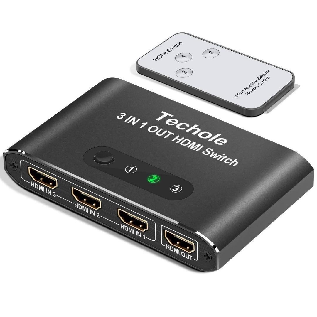 [2283] Techole HS301 3 IN 1 HDMI Switch, Computers & Tech, Parts & Accessories, Cables ...