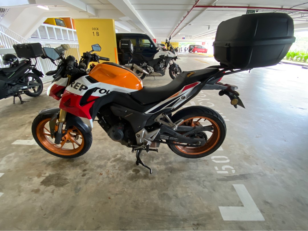2B CB190R REPSOL, Motorcycles, Motorcycles for Sale, Class 2B on Carousell