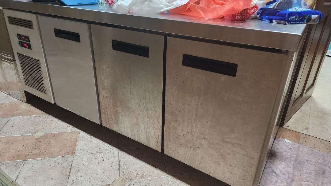 3 Door Counter Chiller & Freezer, TV & Home Appliances, Kitchen ...