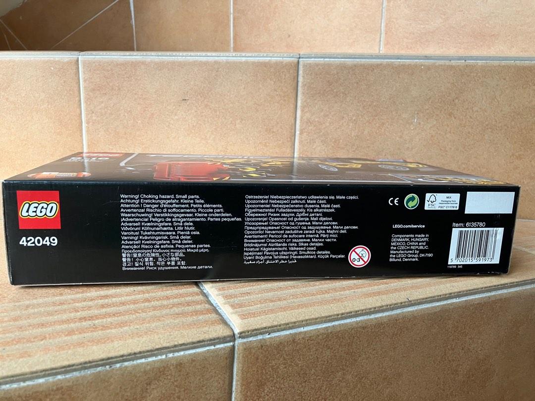 絕版 罕有全新 樂高 Lego Technic Mine Loader Set 42049, 興趣及遊戲, 玩具 & 遊戲類 - Carousell