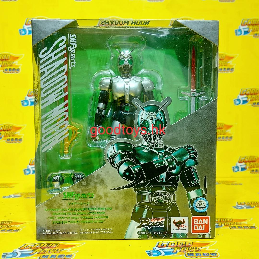 全新未開封 行版 BANDAI 幪面超人 BLACK SHF SHADOW MOON 2.0 影月, 興趣及遊戲, 玩具 & 遊戲類 ...