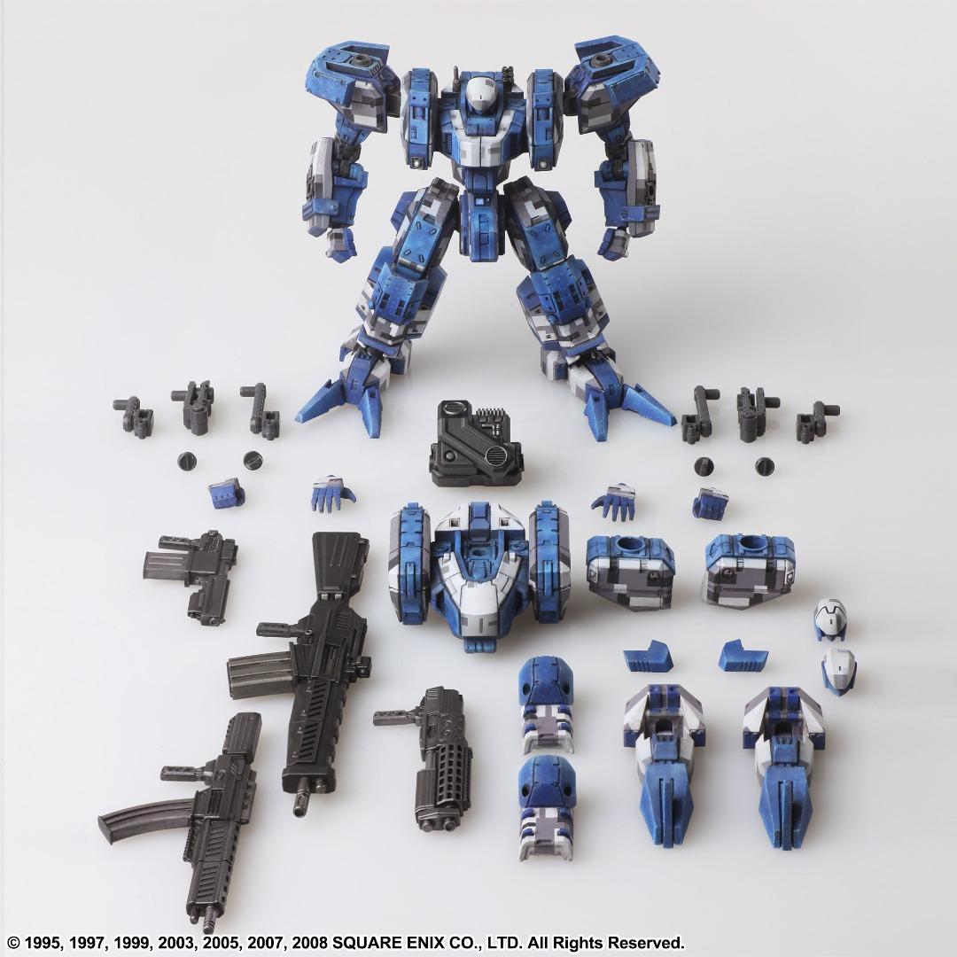 [日版 質保] Square Enix 前線任務 組裝模型 Front Mission Structure Arts 1/72 Vol. 4 ...
