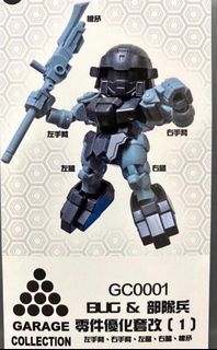 HG 1/144 P Bandai MS08 小隊 RX79G 陸戰高達 Gundam Ground type parachute pack SD gundam Bandai BB戰士 PB ...