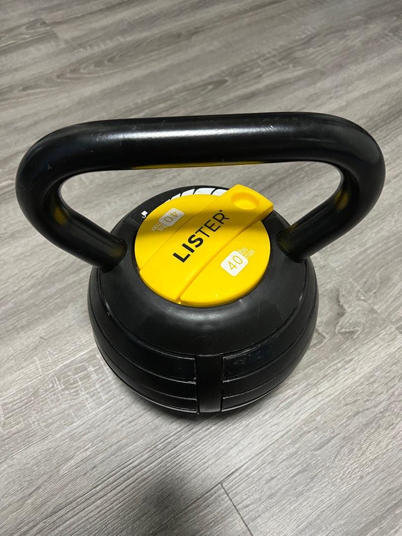 Adjustable Kettlebell, Sports Equipment, Exercise & Fitness, Weights ...