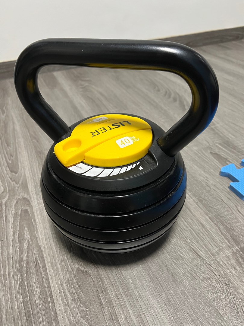 Adjustable Kettlebell, Sports Equipment, Exercise & Fitness, Weights ...