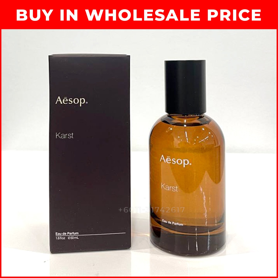 Aesop Karst EDP 50ML, Beauty & Personal Care, Fragrance & Deodorants on Carousell