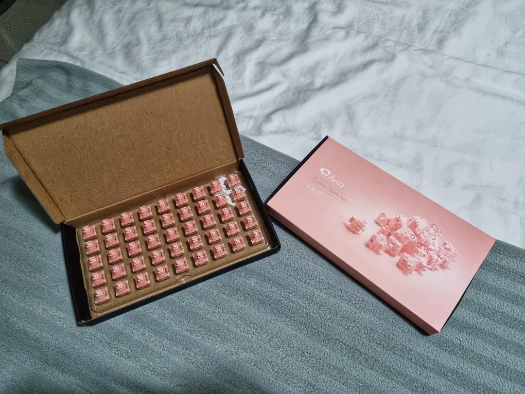 Akko CS Sakura Switch (45pcs), Computers & Tech, Parts & Accessories ...