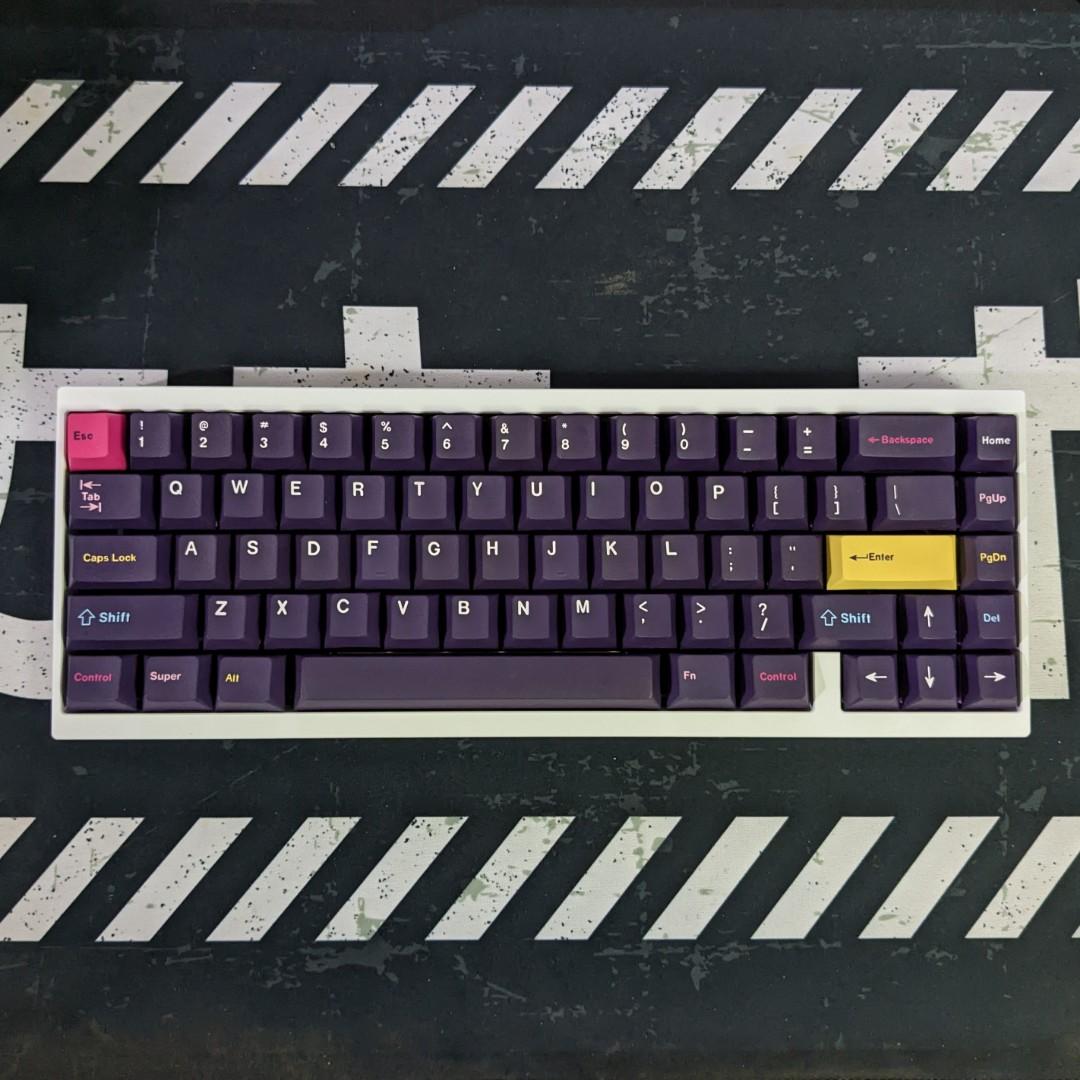 Alexa Hotswap Plateless E-white Custom Mechanical Keyboard, Computers ...