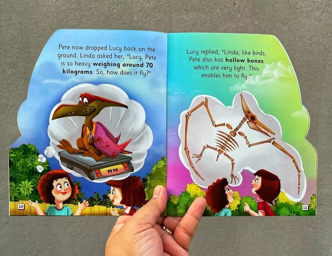 All About Me Dinosaur, Hobbies & Toys, Books & Magazines, Children's ...