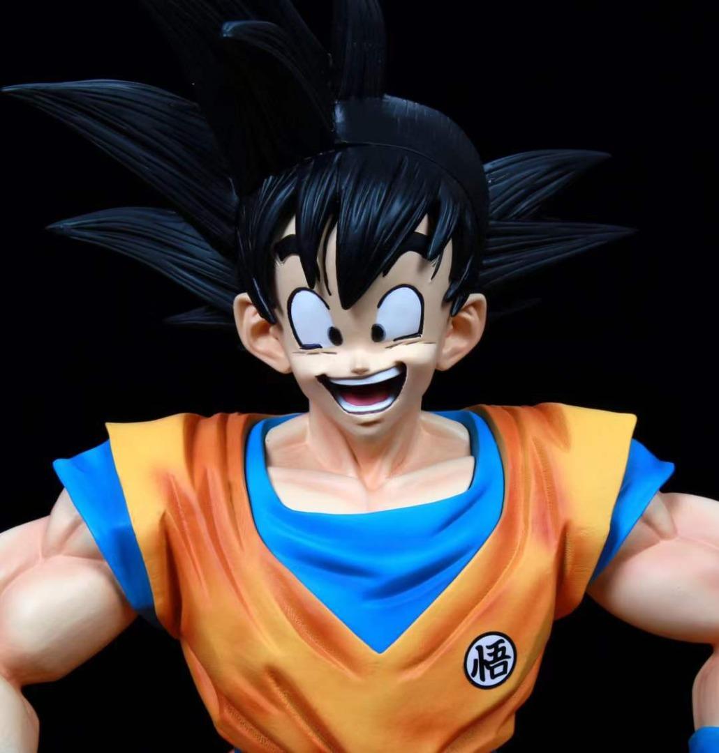 Anime Dragon Ball Z Son Goku action figure yellow cloud PVC model toy ...