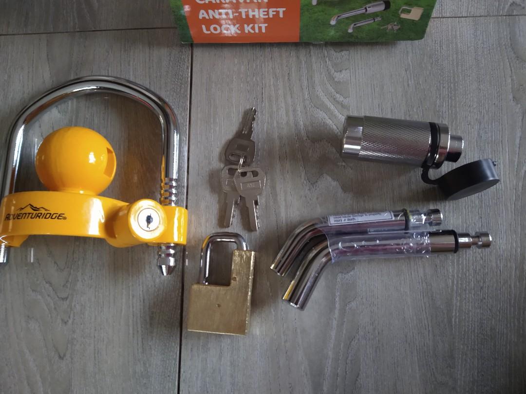 Anti-Theft Caravan Lock Kit Set AUS, Sports Equipment, Hiking & Camping ...