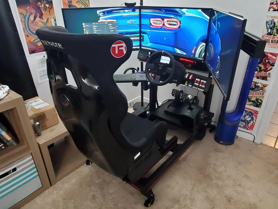 ASR Heavy Duty Wheel Caster Set of 4 for 8020 Aluminum Profile Sim Rig ...