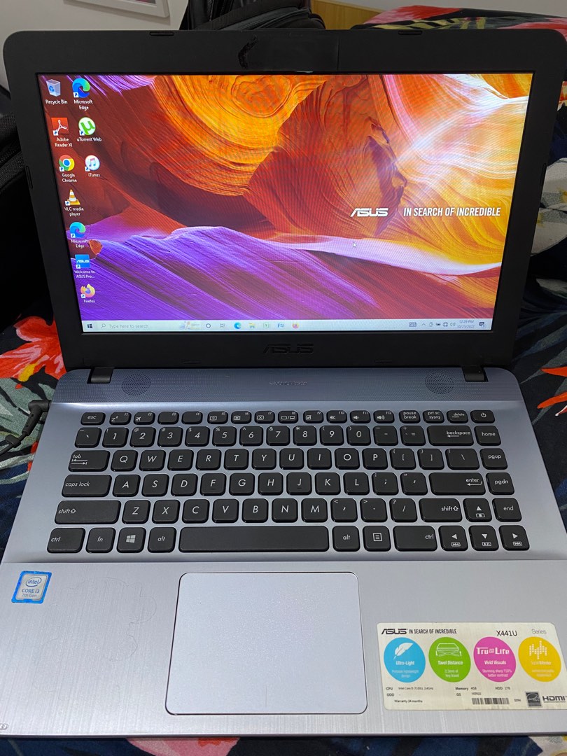 Asus i3 7th gen laptop, Computers & Tech, Laptops & Notebooks on Carousell