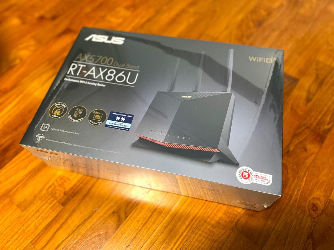 Asus RT-AX86U Router (Sealed/Brand New), Computers & Tech, Parts ...