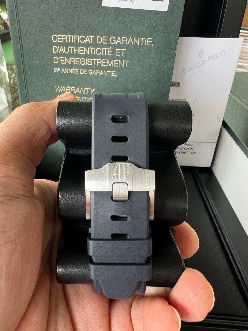 Audemars Piguet ROO navy blue, Luxury, Watches on Carousell