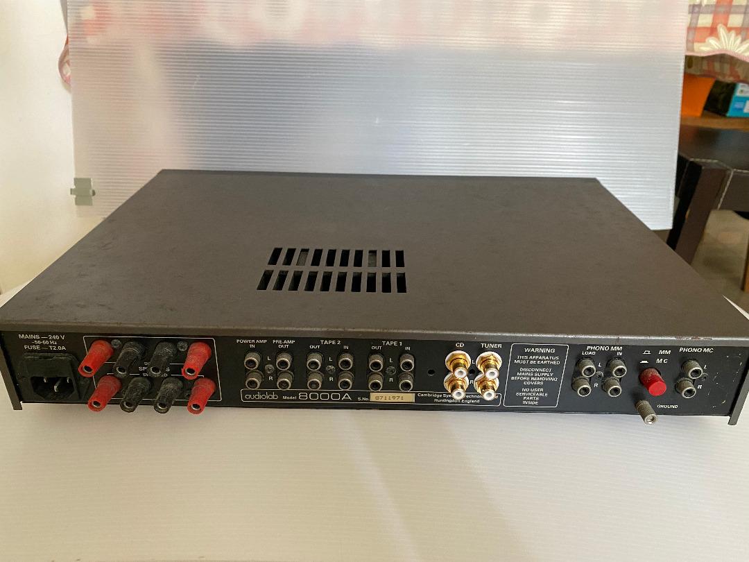 Audiolab 8000A, 音響器材, 其他音響配件及設備 - Carousell
