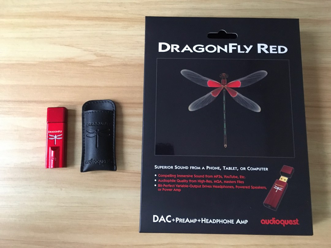 Audioquest Dragonfly Red DAC (Digital to Analog Converter), Audio ...