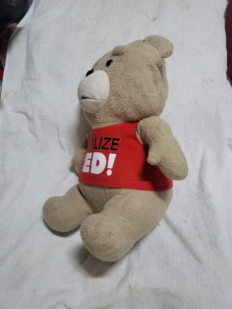 Authentic Large (Big) 20 inch Legalize Ted Teddy Bear Plush Soft Toy ...