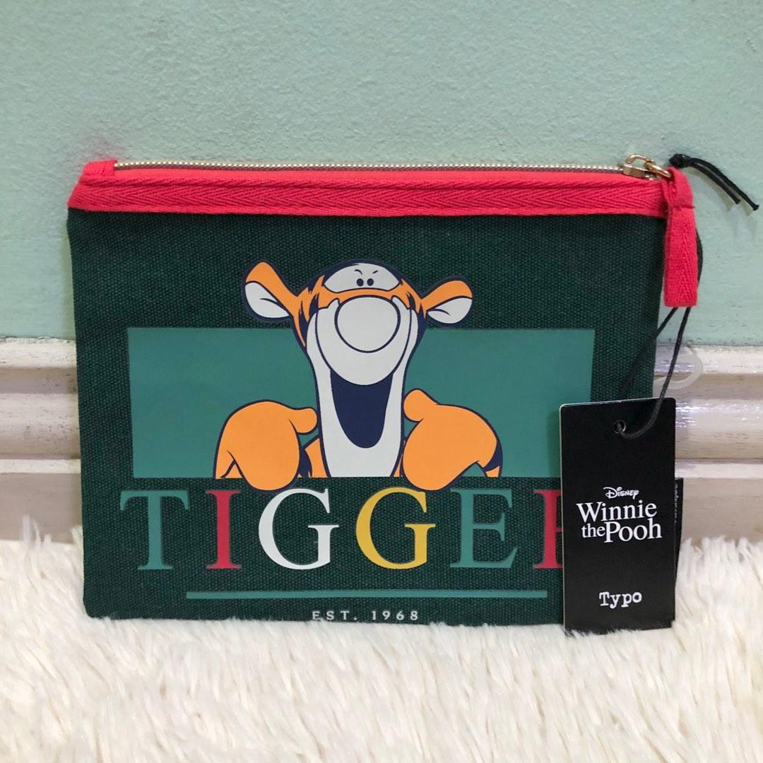 [Authentic] Typo Tigger Flat Pouch, Women's Fashion, Bags & Wallets ...