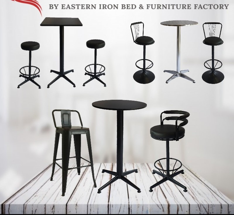 Bar stool ★ High chair ★ Bar table ★ Metal ★ Aluminium ★ Cushion ...