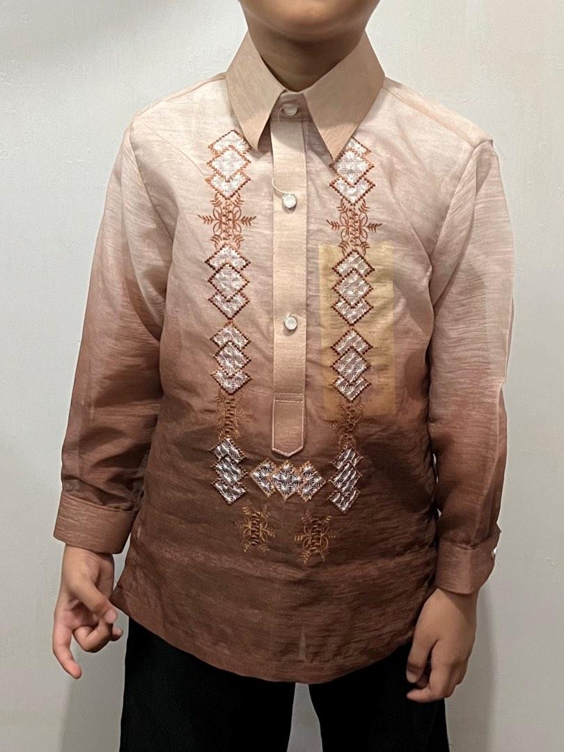 Barong for Kids, Babies & Kids, Babies & Kids Fashion on Carousell