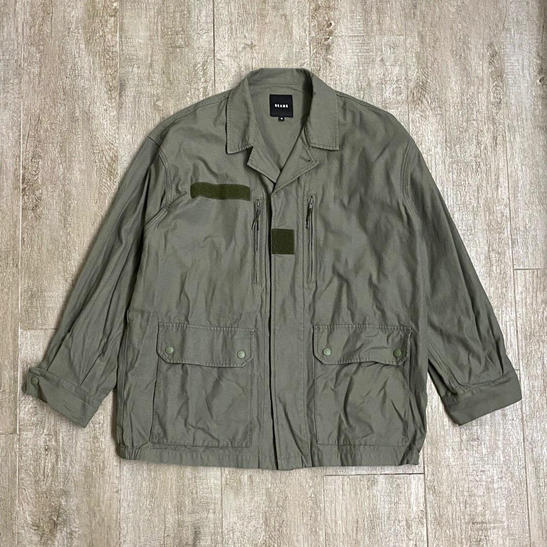 Beams French Army F2 Jacket JS Mihara EG, 男裝, 外套及戶外衣服 - Carousell